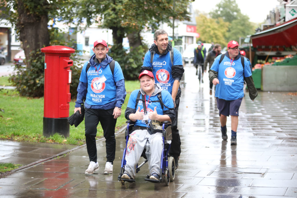 Paul Funnell Marathon March | Palace for Life Foundation