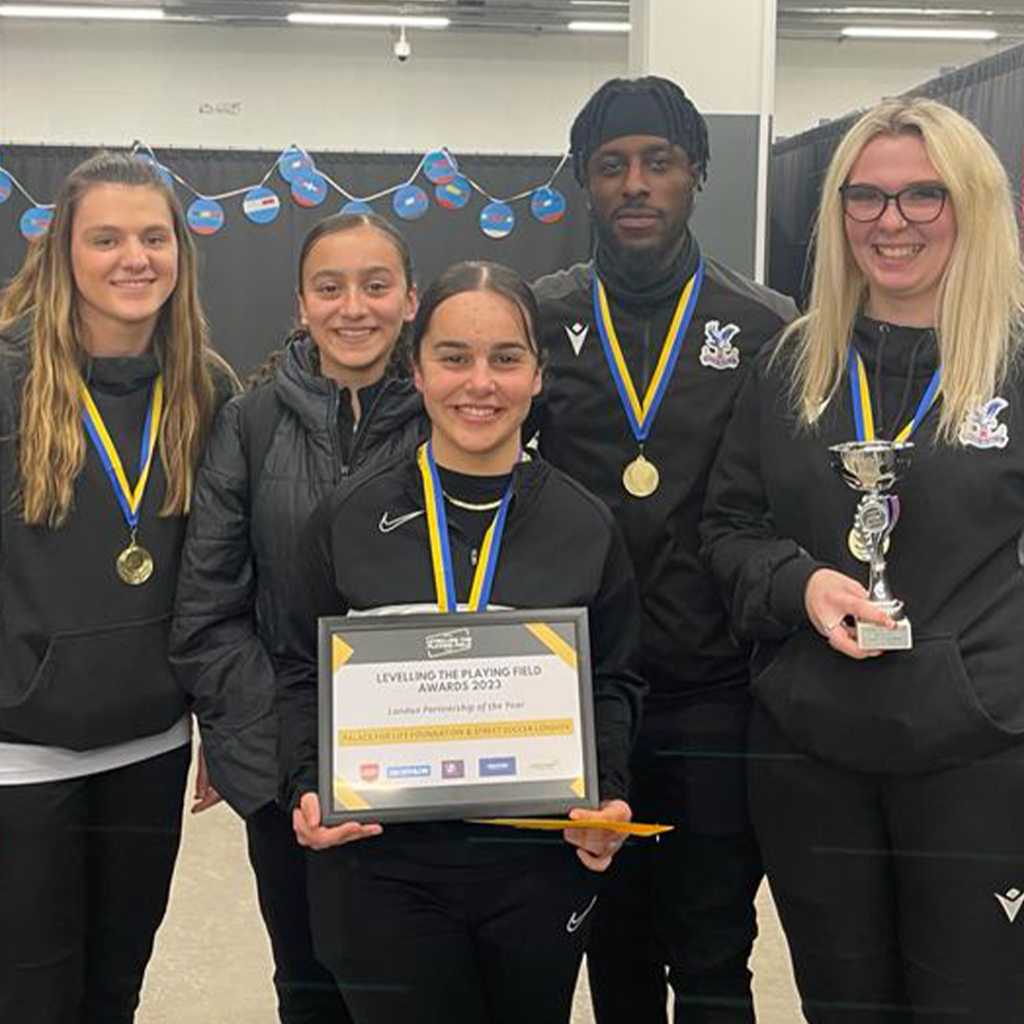 Palace for Life and Street Soccer London win Partnership award | Palace ...