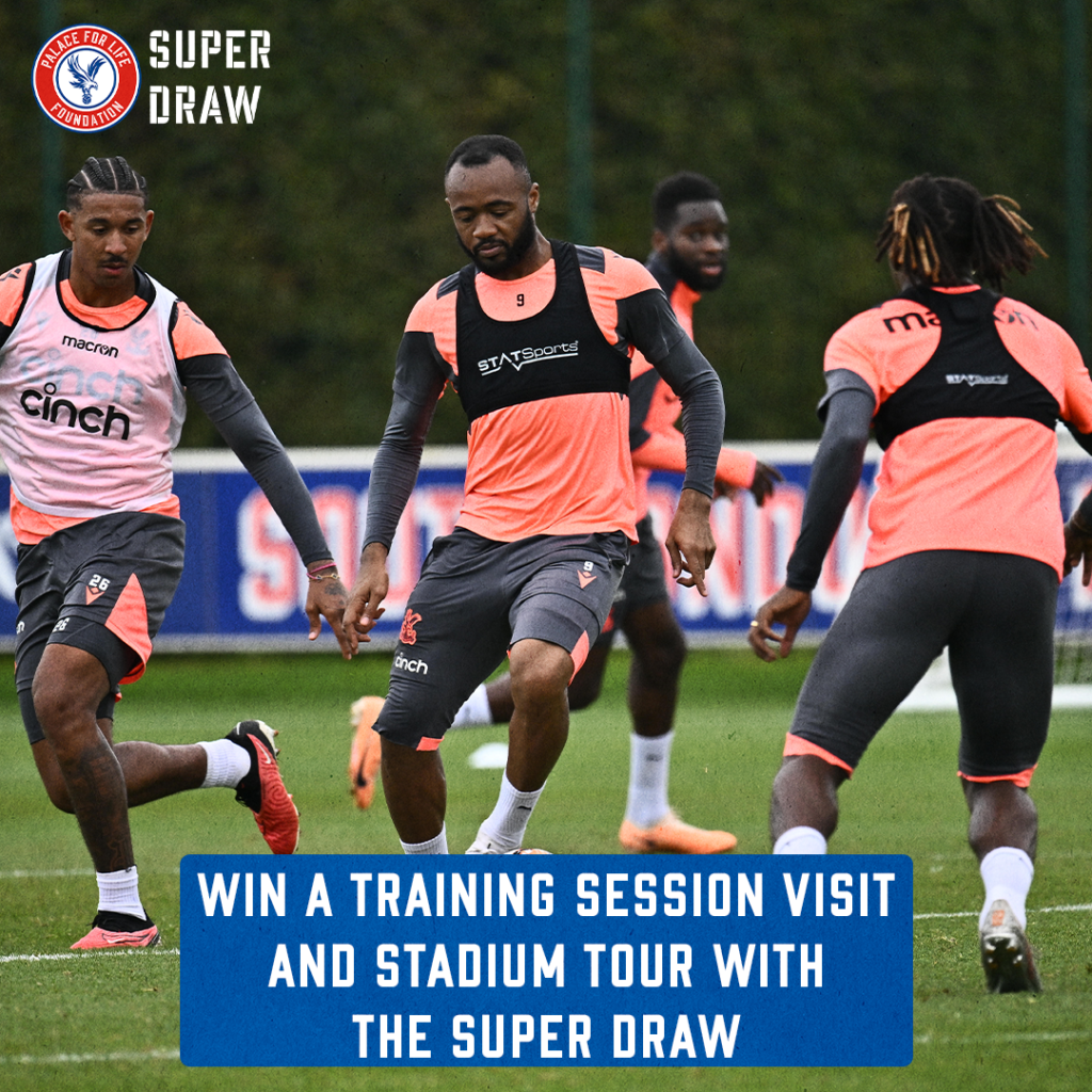 Win a training session visit and stadium tour with the Super Draw ...