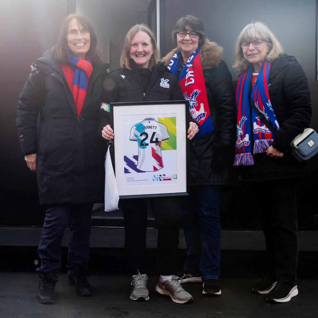 Coach Mary Barnett named Community Captain | Palace for Life Foundation