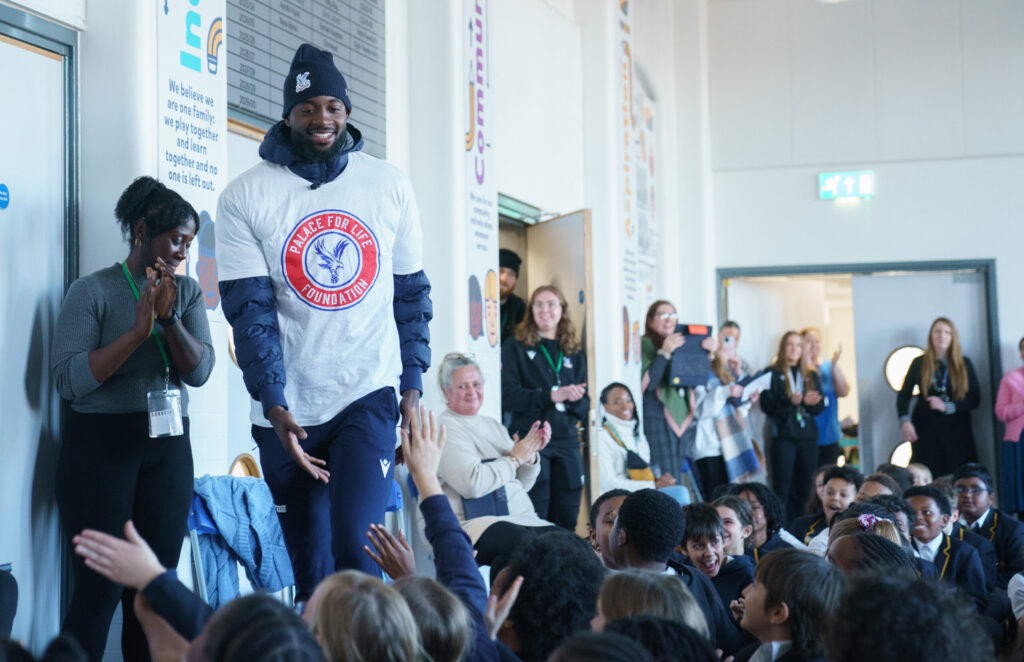 JP Mateta visits local School to talk goals, Palace and the 2024 ...